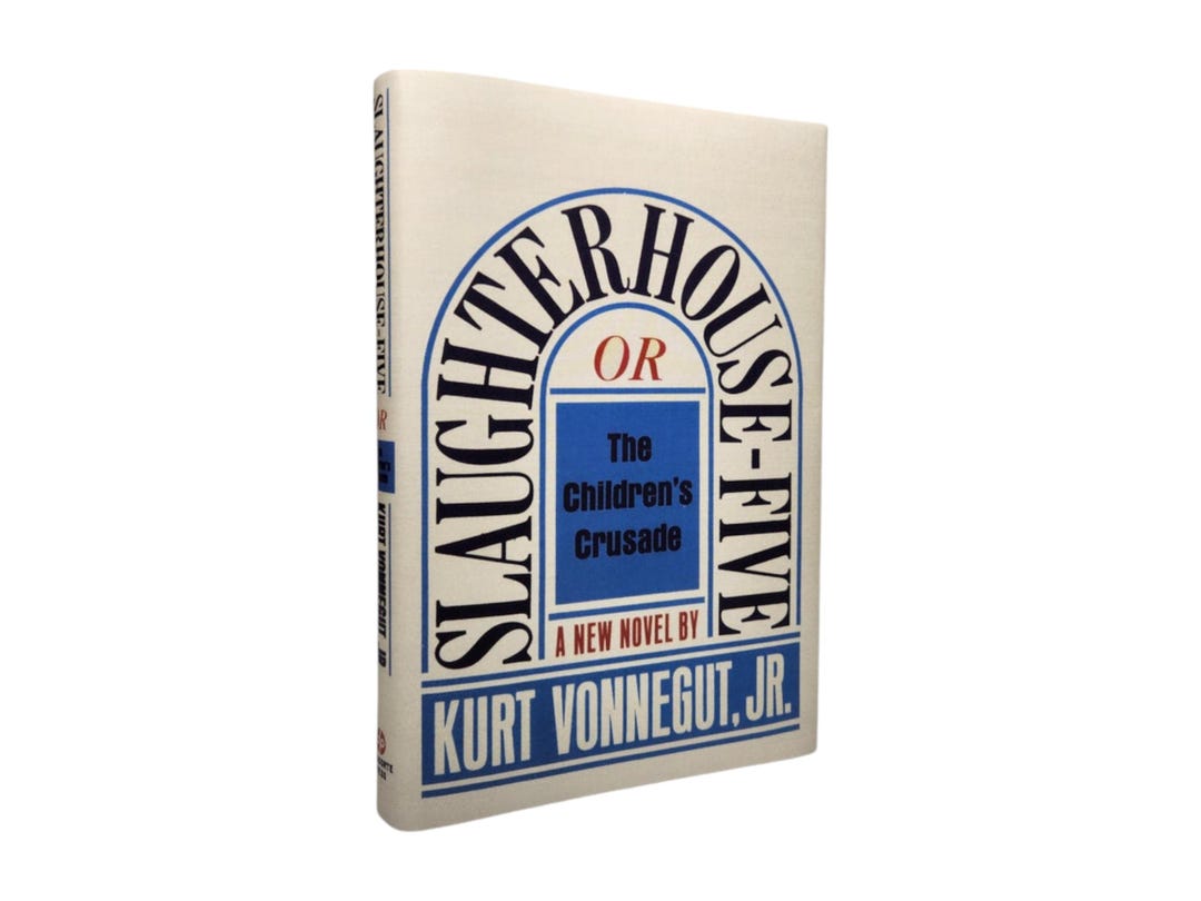 First Edition BCE Slaughterhouse Five 5 by Kurt Vonnegut Delacorte ...