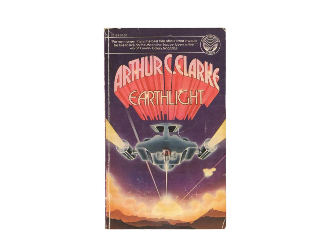 Earthlight by Arthur C Clarke Ballantine Books 1976 - Etsy
