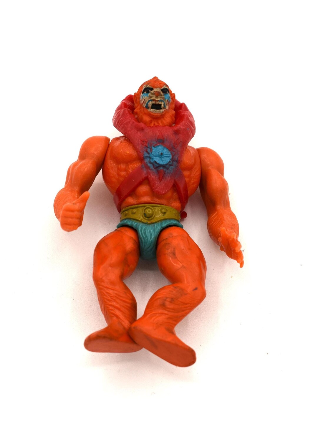Masters of the Universe MOTU 1982 Beast Man Action Figure Mattel 1980's ...