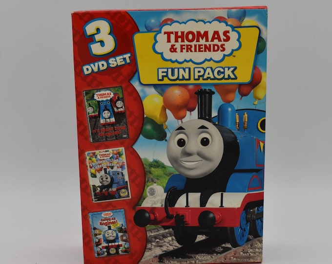 Thomas & Friends Fun Pack 3 DVD Set 2009 Children's Cartoon/animation ...