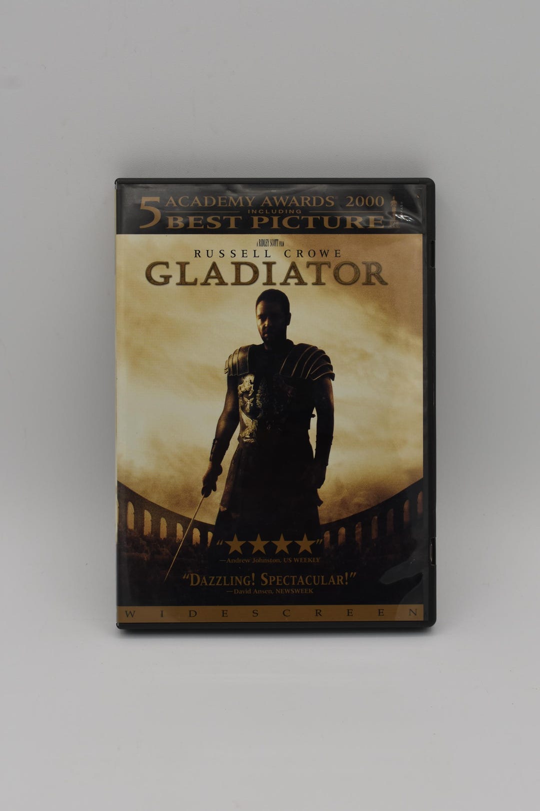 Gladiator Dreamworks Pictures Russell Crowe Action Adventure DVD - Etsy