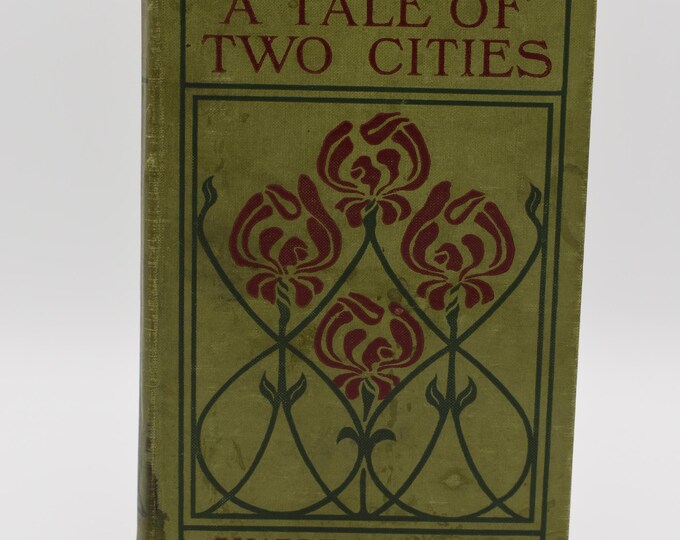 A Tale of Two Cities Charles Dickens Vintage Antique 1900's - Etsy