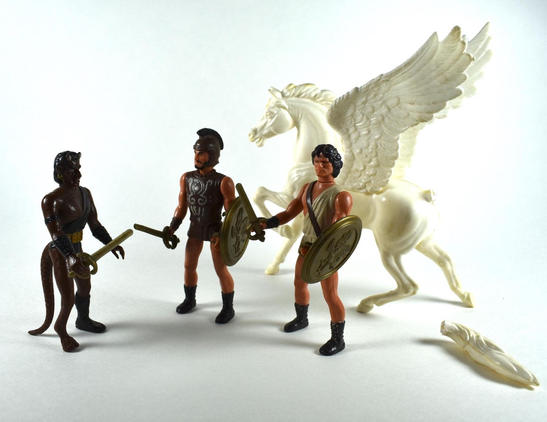 1980 Mattel Clash of the Titians Action Figure Collectable Toy Set ...