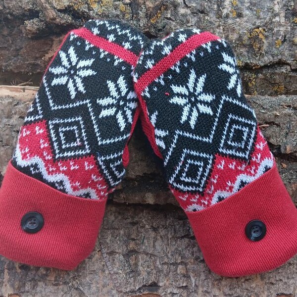 Nordic Mittens - Etsy
