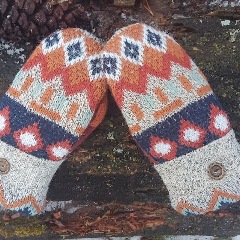 Upcycled Mittens - Etsy