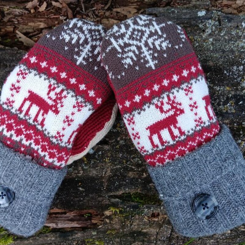 Sweater Mittens - Etsy