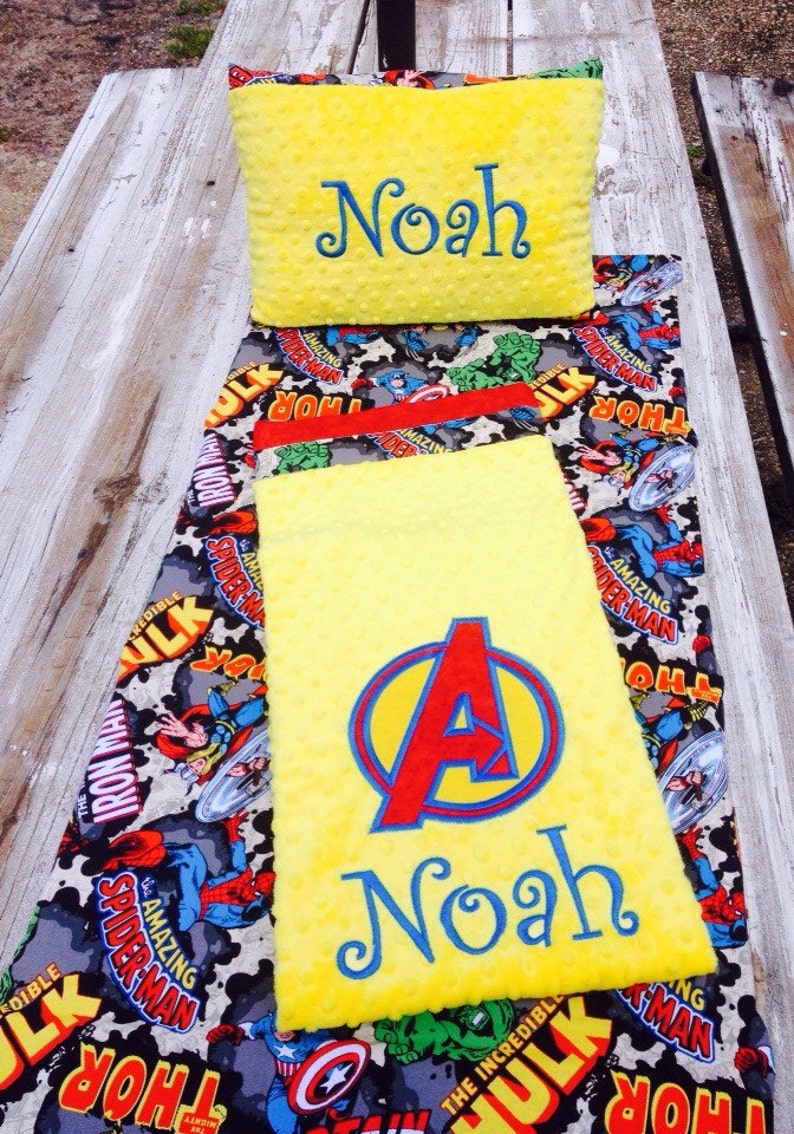 Superhero Nap Mat Cover - Etsy