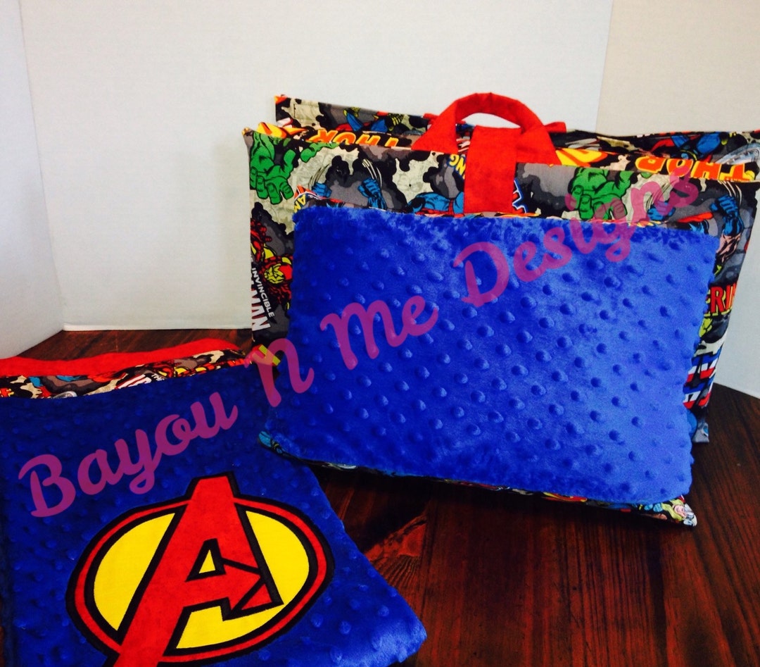 Superhero Nap Mat Cover - Etsy