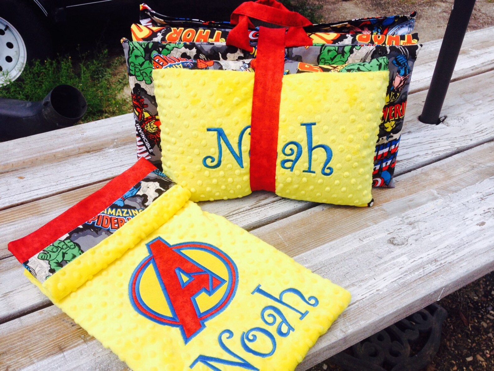 Superhero Nap Mat Cover - Etsy