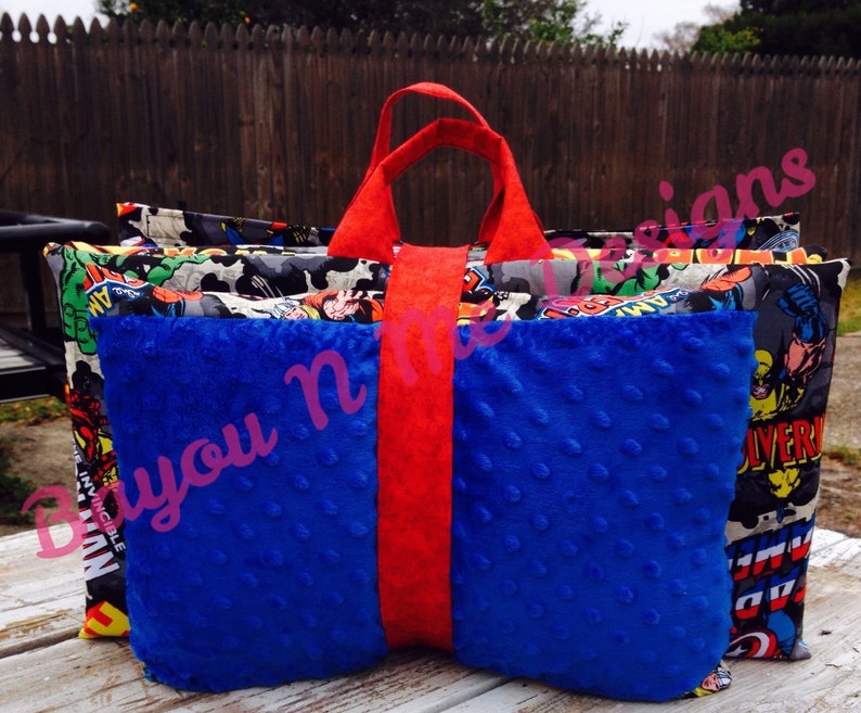 Superhero Nap Mat Cover - Etsy