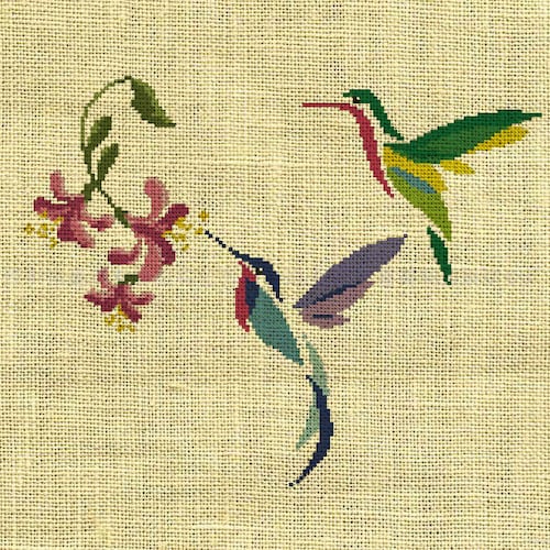 Bird/hummingbird/ Counted Cross Stitch Pattern/chart - Etsy