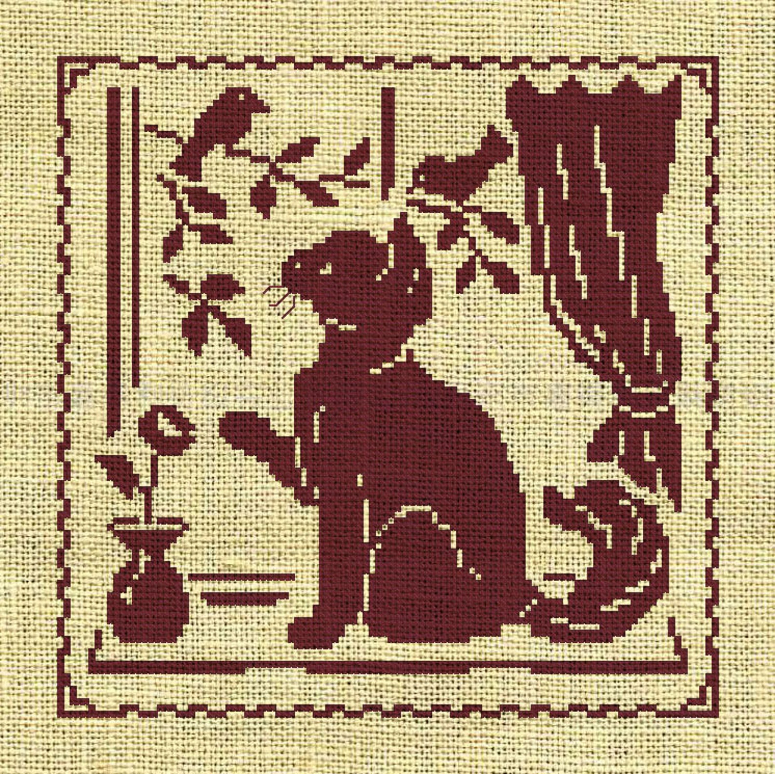 Cats/kitten/kitty/animal Counted Cross Stitch Pattern(chart) - Etsy