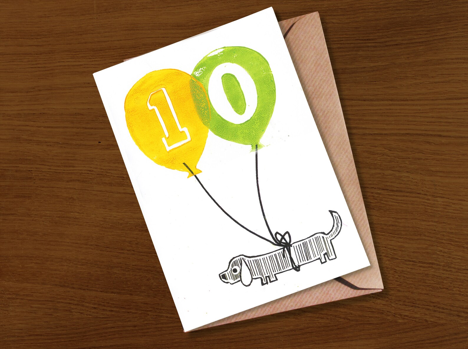 Card for 10 Year Old Age 10 Card Turning 10 Cat Lover | Etsy UK
