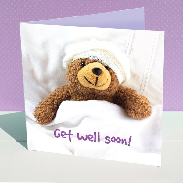 Bandage Get Well Card - Etsy