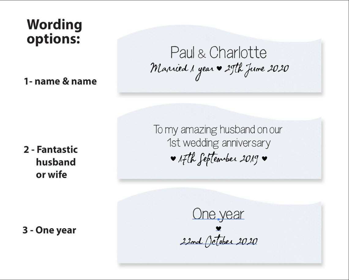 1st Wedding Anniversary Card -paper Aeroplane | Married One Year ...