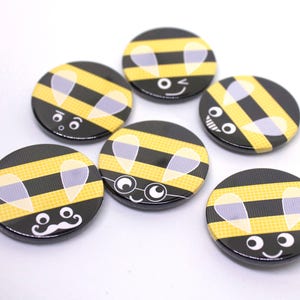 Bumble Bee Fridge Magnets, Refrigerator Magnets, Magnets for Icebox ...