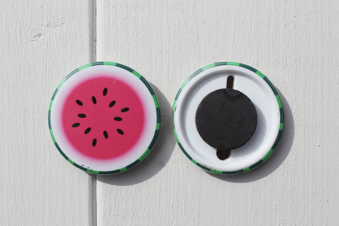 Fruit fridge magnets kitchen decor set 6 magnets | Etsy