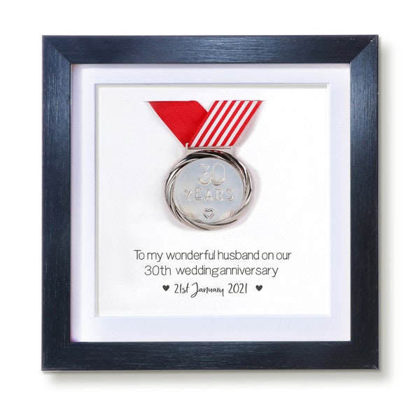 30th Anniversary Medal - Etsy