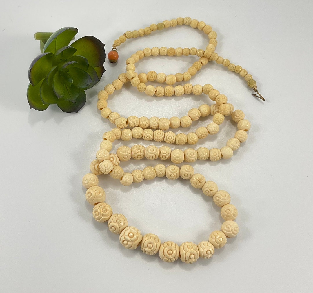 Vintage Celluloid Necklace, Art Deco, Flapper Necklace, Gift for Her ...