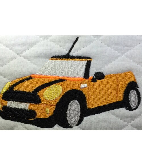 Embroidery Design Car Vehicle Mini Cooper - Etsy
