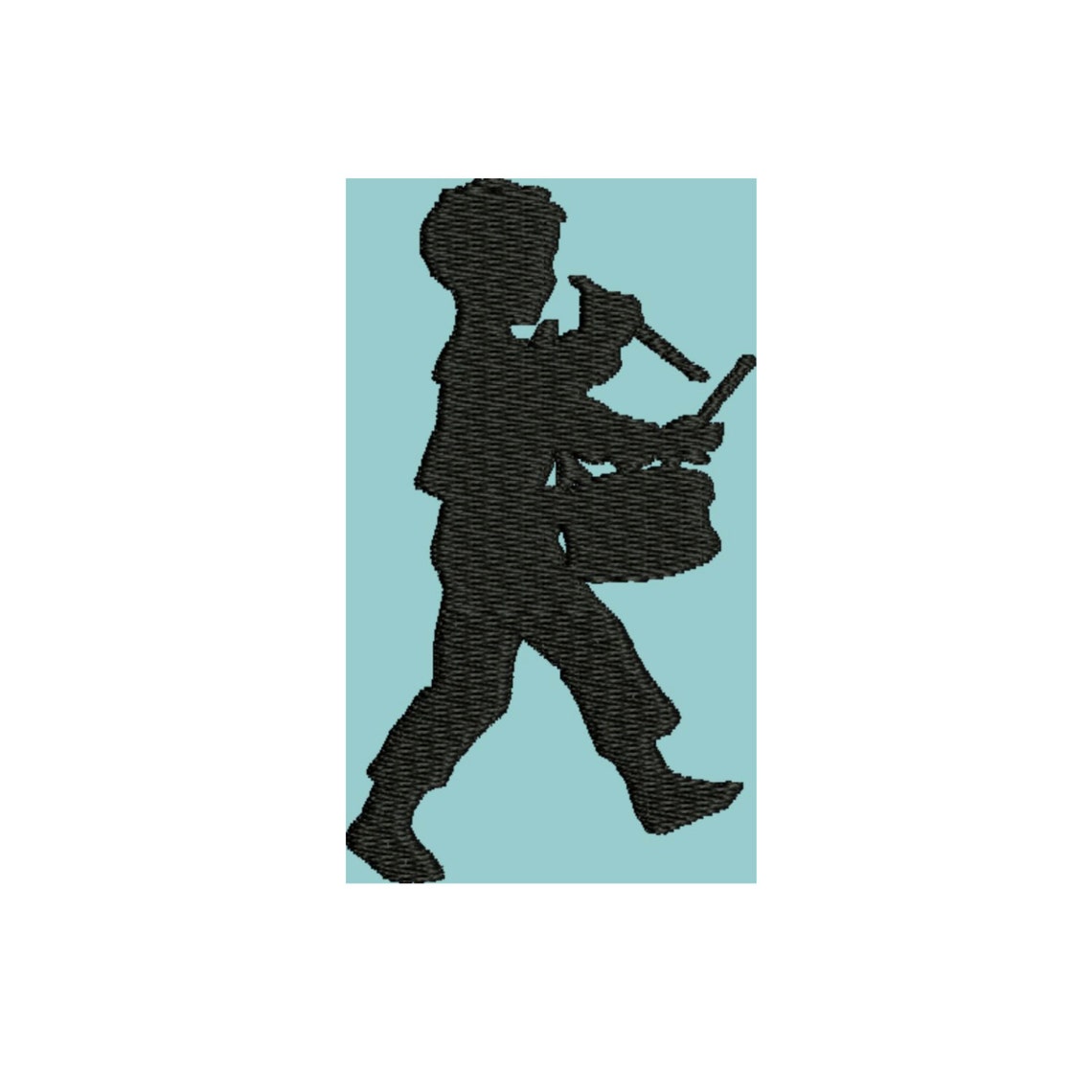 Drummer Boy Embroidery Design Children / 3.32 Inches - Etsy