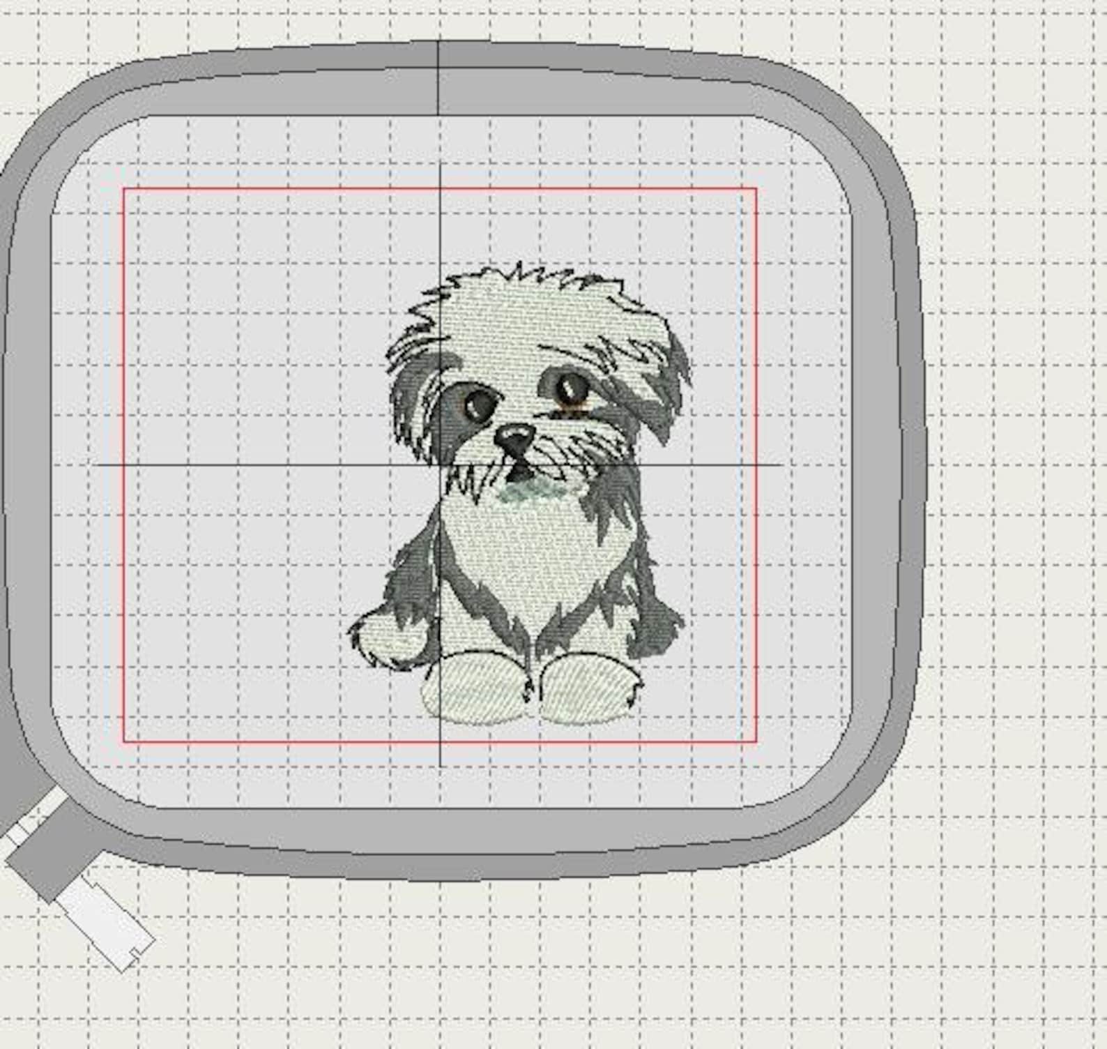 Embroidery Design, Maltese Dog, 2 Designs, 1 Filled In - Etsy