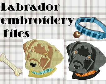 Applique Puppy Labrador Machine Embroidery Design Pattern Boy - Etsy