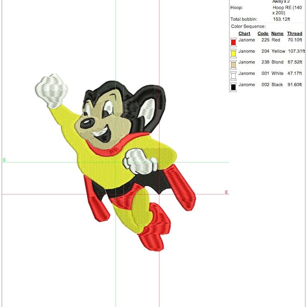 Mighty Mouse - Etsy