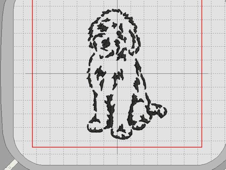 2 Designs Embroidery Design Labradoodle 2 Designs / Also I Have ...