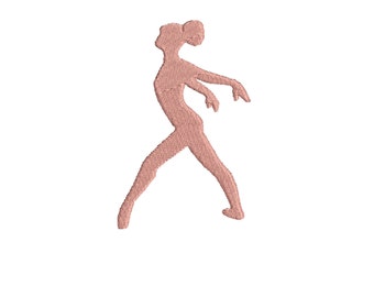 Dancer Embroidery Design Dance | Etsy