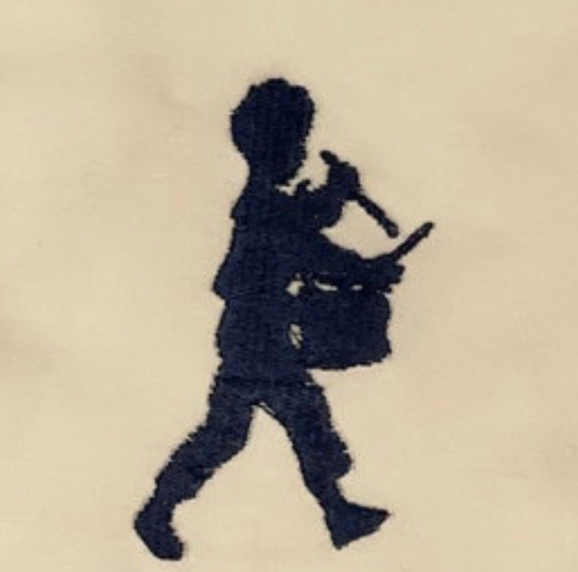 Drummer Boy Embroidery Design Children / 3.32 Inches - Etsy