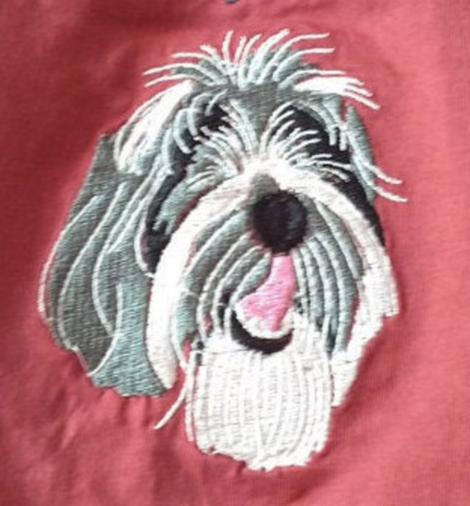 Bearded Collie Embroidery Design Dog - Etsy
