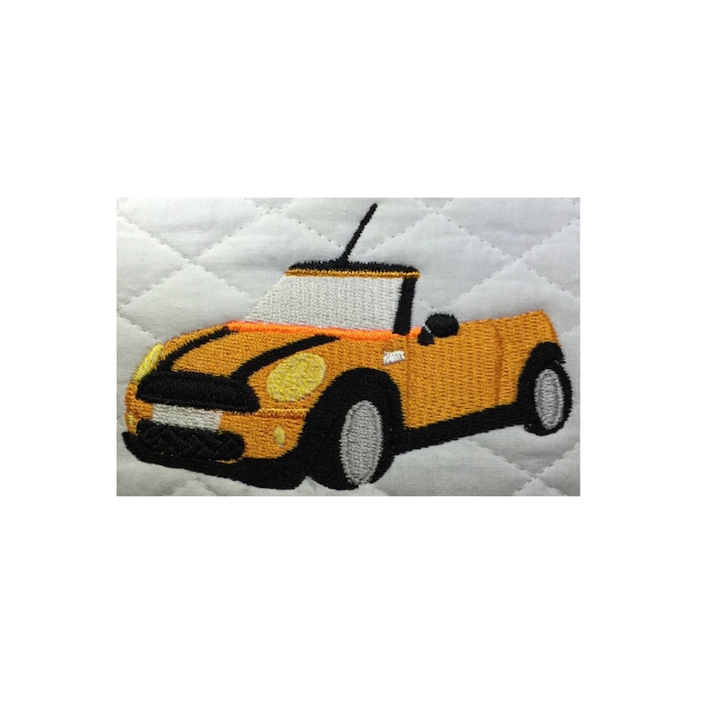 Mini Cooper Embroidery Design Car Vehicle Mini Cooper | Etsy