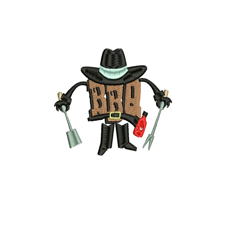 Bbq Embroidery - Etsy
