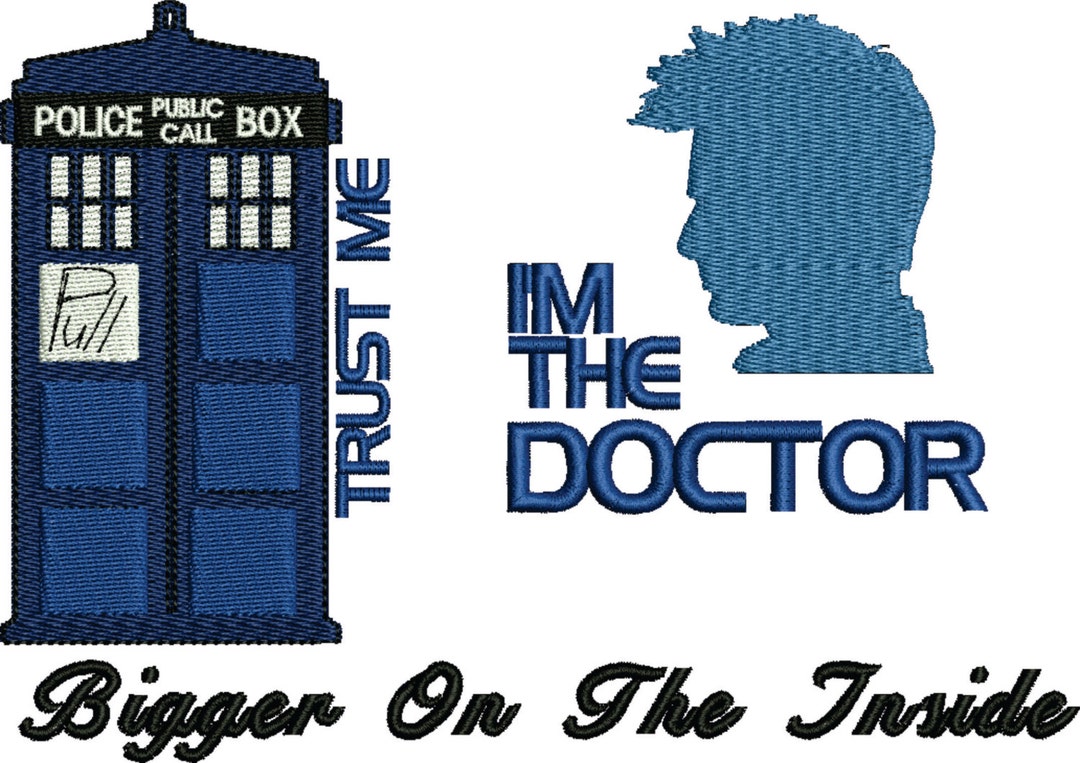 SALE DR. Who Embroidery Design - Etsy