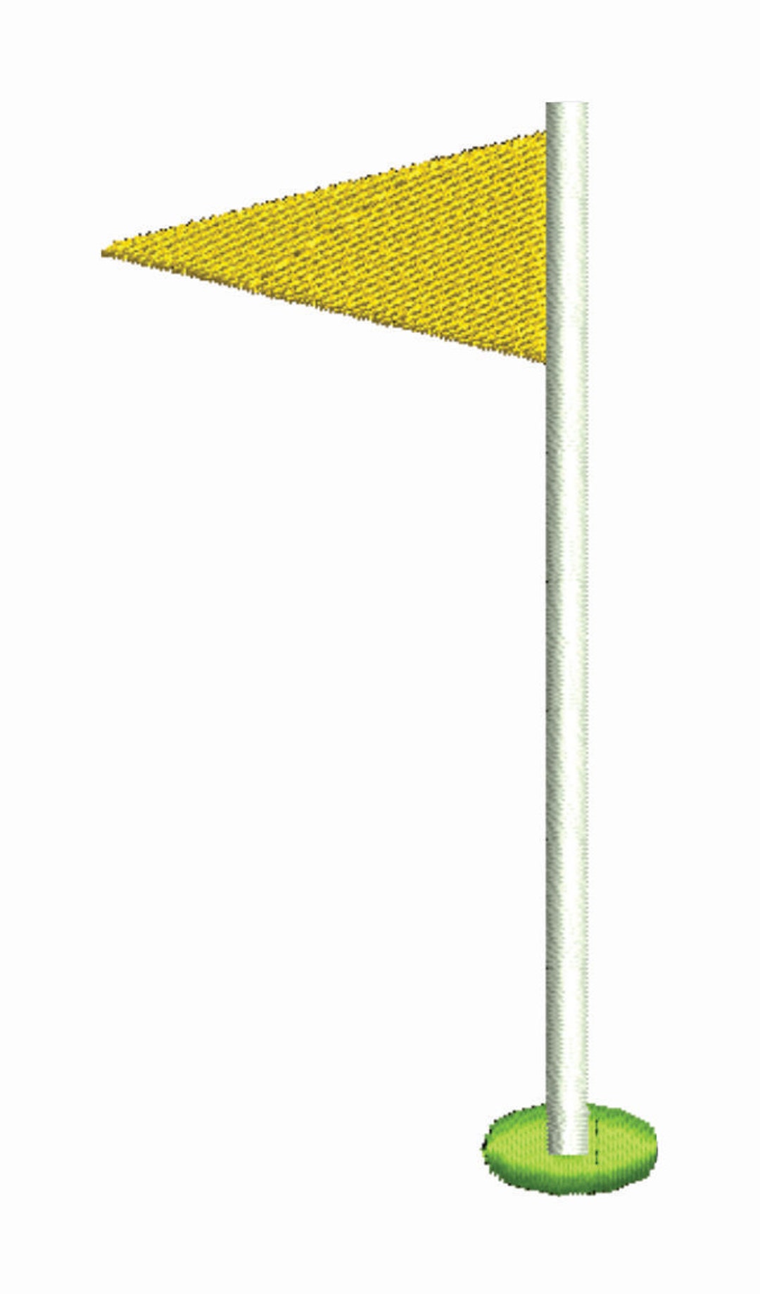 Golf Flag Embroidery Design Golf - Etsy