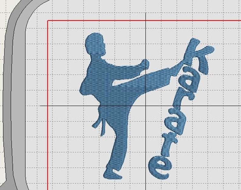 Embroidery Design Sports Karate 4 Designs Boy and Girl - Etsy