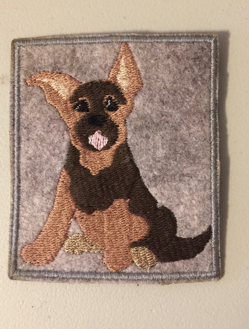 Embroidery Design Dog, German Shepherd - Etsy
