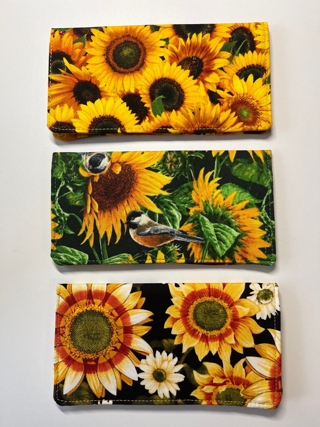 Sunflower Checkbook Covers - Etsy