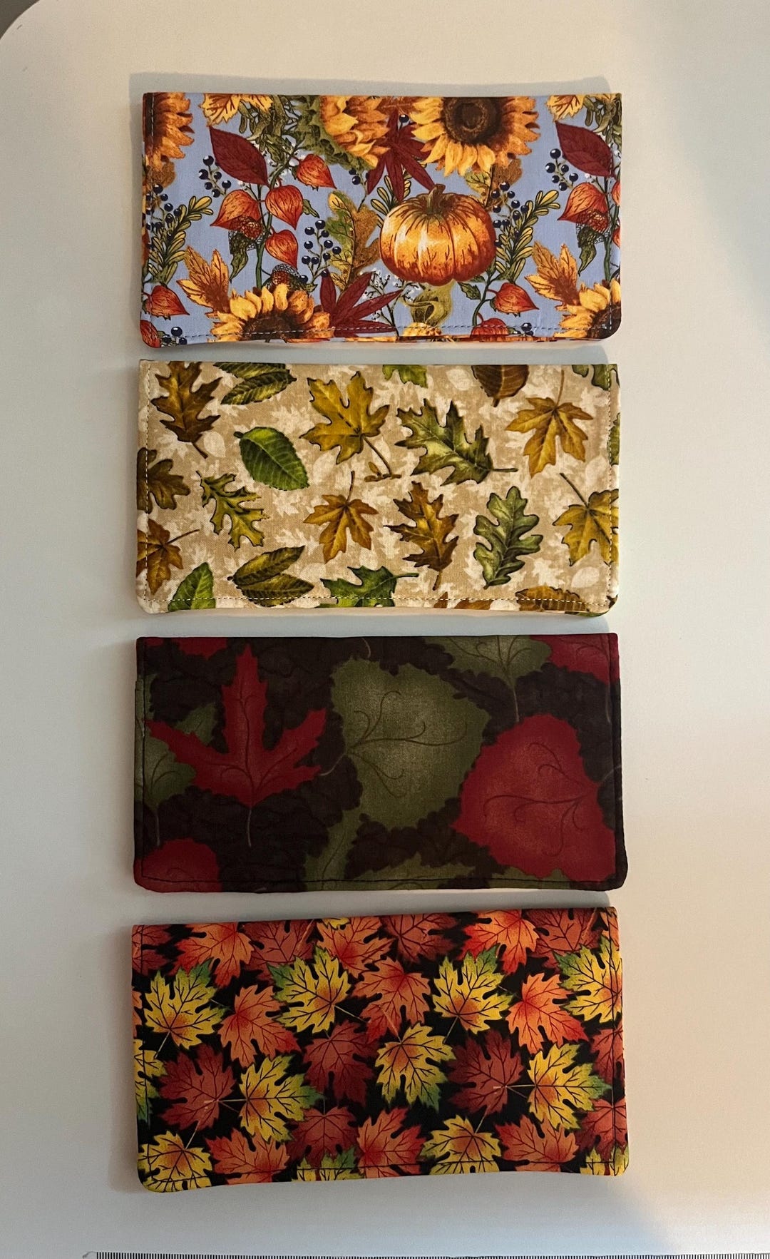 Fall/leaves Checkbook Covers - Etsy