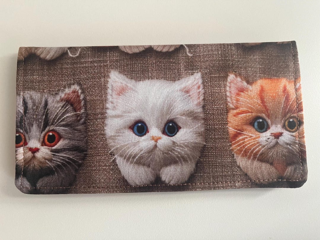 Cat Checkbook Covers - Etsy