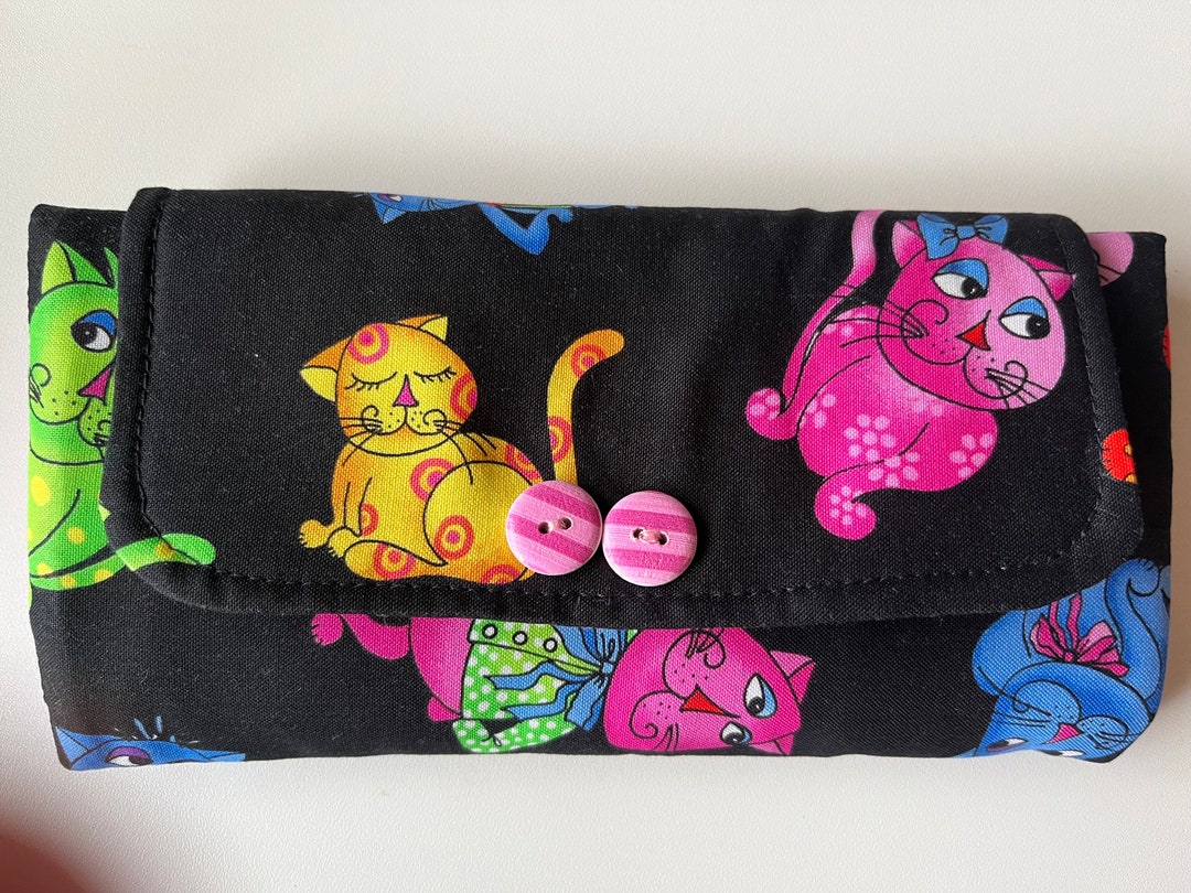 Cat Trifold Wallet - Etsy