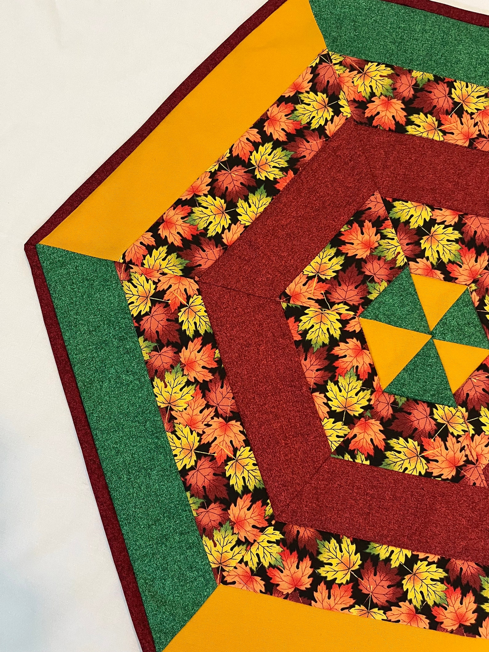 Fall/autumn Hexagon Table Topper - Etsy