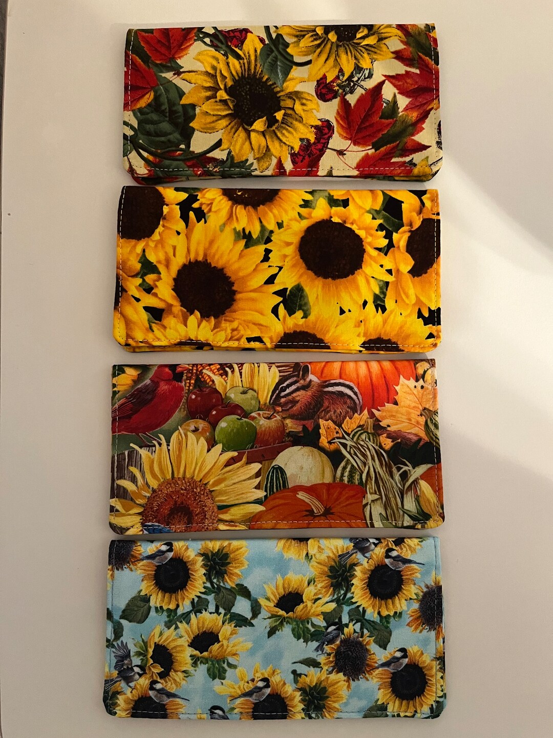 Sunflower Checkbook Covers - Etsy