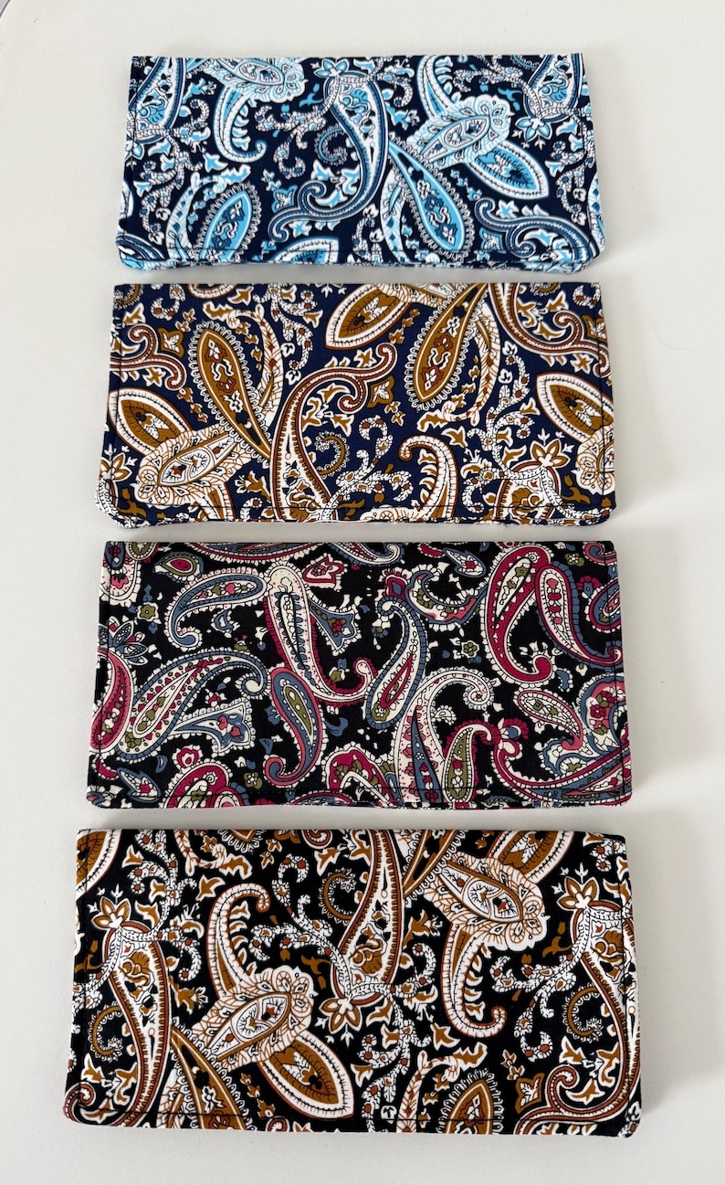 Paisley Checkbook Covers - Etsy