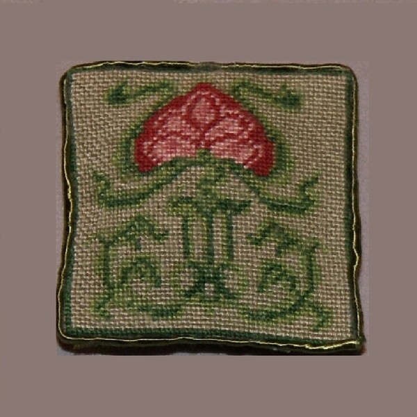 Petit Point Rose - Etsy