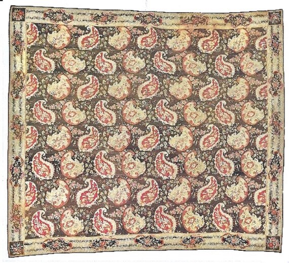 Miniature Pattern for Petit Point Carpet 1850 Bessarabian - Etsy