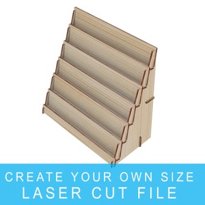 Custom Your Size, Shelf Tilted Display Stand / Display Rack ...