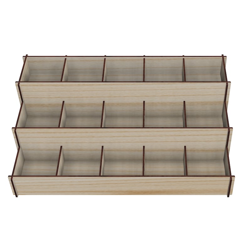 15 Compartments 3 Layers Countertop Retail Display Storage Box - Etsy