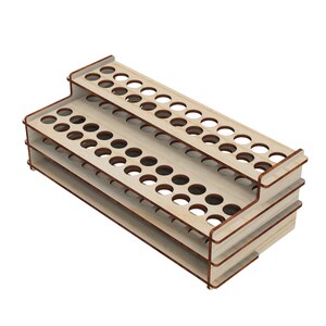 Laser Cut Files for Pen Display Stand, Marker Display Holder, Lip Stick ...